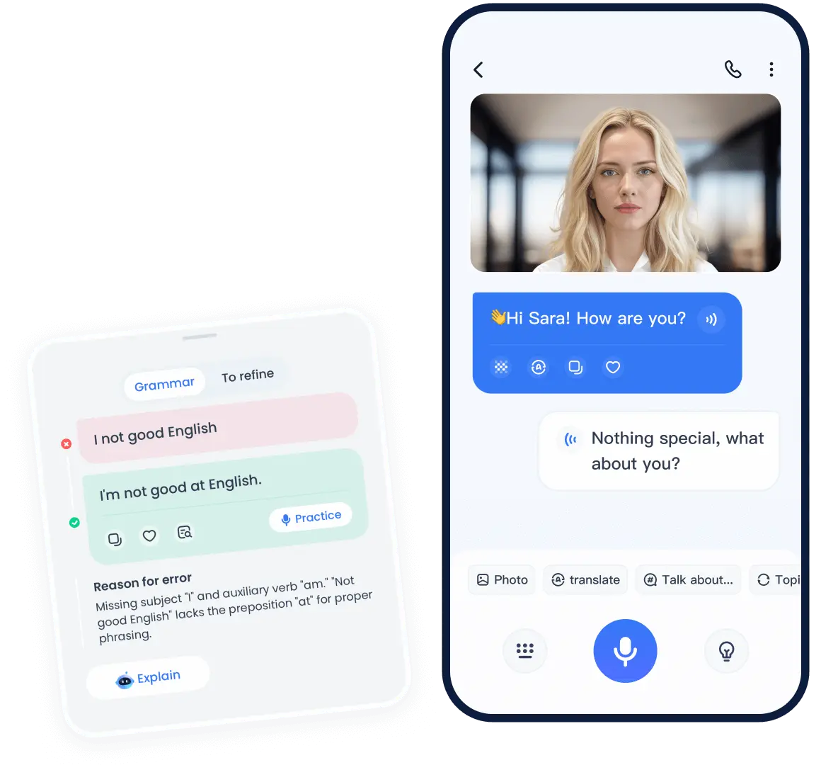 AI Language Learning & Speaking Tutor | TalkMe AI